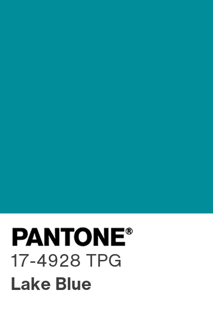 PANTONE 17-4928 TPG Lake Blue - Pantone色号库|Pantone潘通中国官网