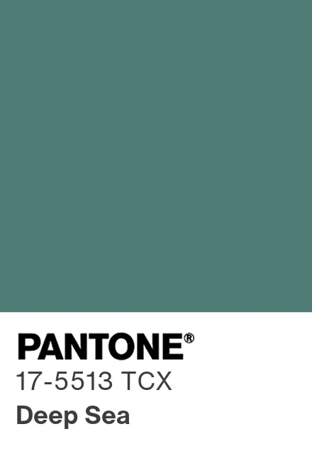 PANTONE 17-5513 TCX Deep Sea - Pantone色号库|Pantone潘通中国官网