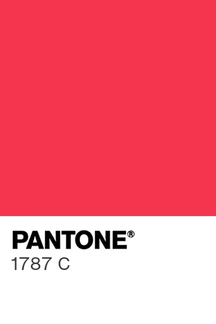 PANTONE 1787 C - Pantone色号库|Pantone潘通中国官网