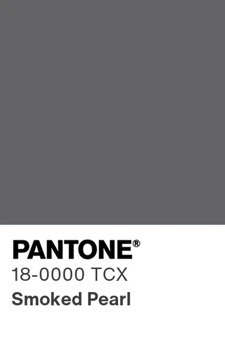 PANTONE 18-0000 TCX Smoked Pearl - Pantone色号库|Pantone潘通中国官网
