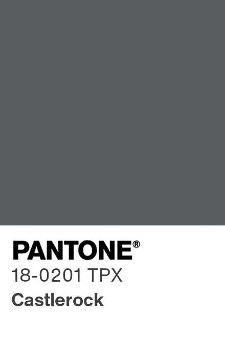 PANTONE 18-0201 TPG Castlerock - Pantone色号库|Pantone潘通中国官网