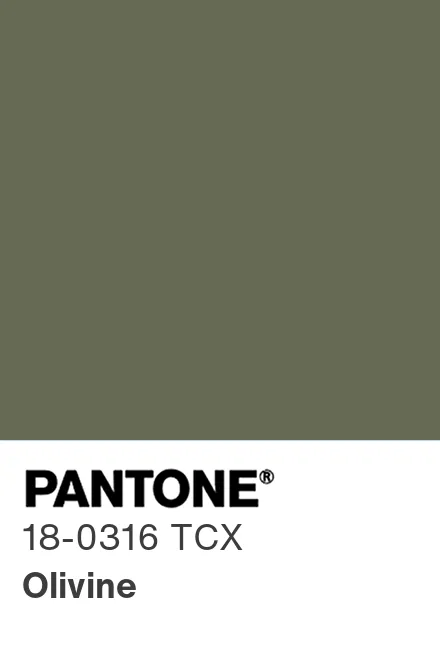 PANTONE 18-0316 TCX Olivine - Pantone色号库|Pantone潘通中国官网