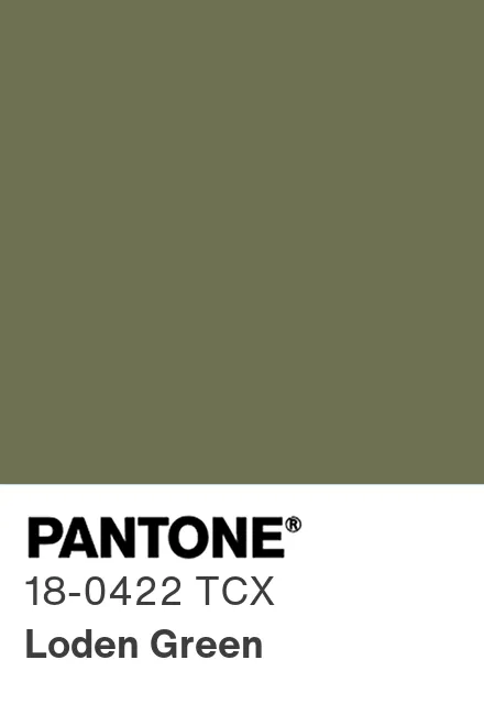 PANTONE 18-0422 TCX Loden Green - Pantone色号库|Pantone潘通中国官网