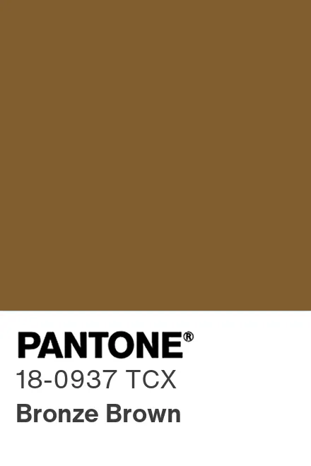 PANTONE 18-0937 TCX Bronze Brown - Pantone色号库|Pantone潘通中国官网