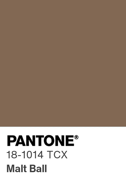 PANTONE 18-1014 TCX Malt Ball - Pantone色号库|Pantone潘通中国官网