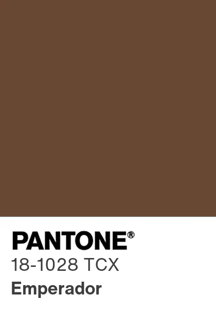 PANTONE 18-1028 TCX Emperador - Pantone色号库|Pantone潘通中国官网