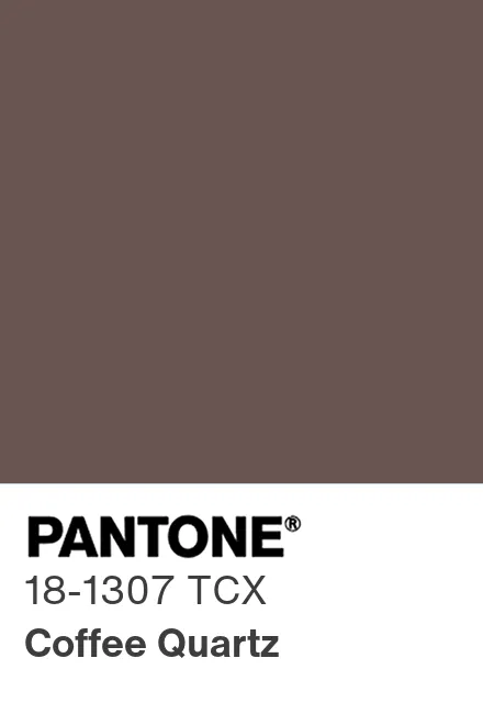 PANTONE 18-1307 TCX Coffee Quartz - Pantone色号库|Pantone潘通中国官网