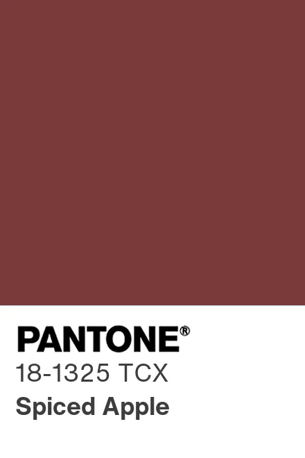 PANTONE 18-1325 TCX Spiced Apple - Pantone色号库|Pantone潘通中国官网