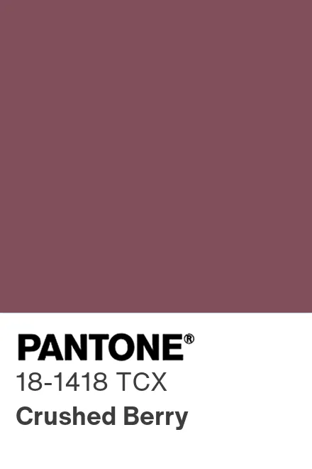 PANTONE 18-1418 TCX Crushed Berry - Pantone色号库|Pantone潘通中国官网