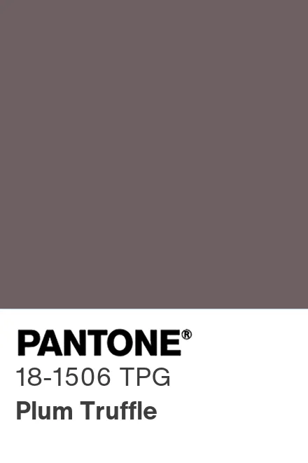 PANTONE 18-1506 TPG Plum Truffle - Pantone色号库|Pantone潘通中国官网