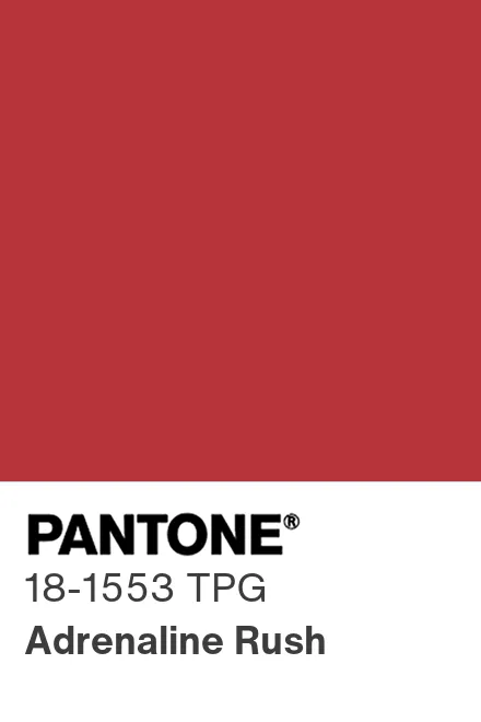 PANTONE 18-1553 TPG Adrenaline Rush - Pantone色号库|Pantone潘通中国官网