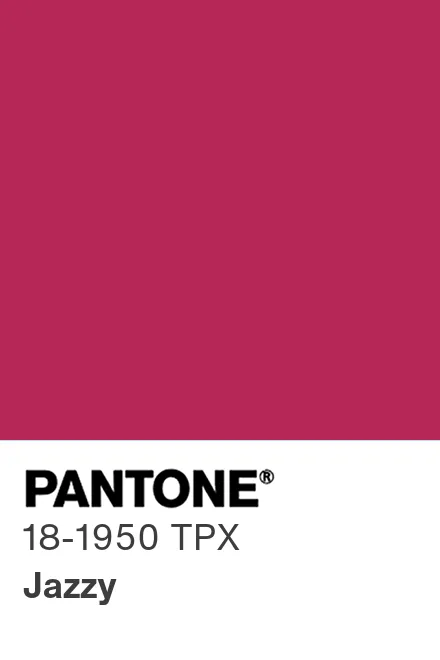 PANTONE 18-1950 TPG Jazzy - Pantone色号库|Pantone潘通中国官网