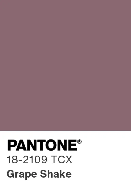 PANTONE 18-2109 TCX Grape Shake - Pantone色号库|Pantone潘通中国官网