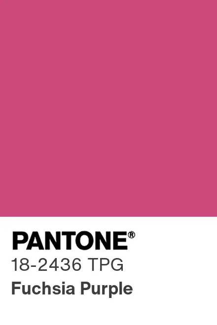 PANTONE 18-2436 TPG Fuchsia Purple - Pantone色号库|Pantone潘通中国官网