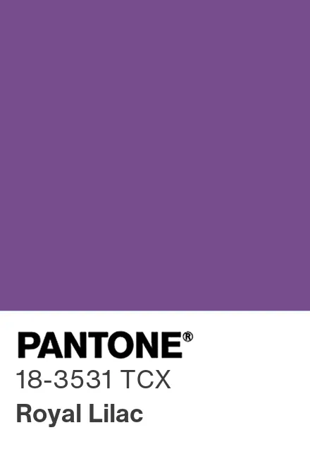PANTONE 18-3531 TCX Royal Lilac - Pantone色号库|Pantone潘通中国官网 PANTONE 18-3531 TCX Royal Lilac - Pantone色号库|Pantone潘通中国官网