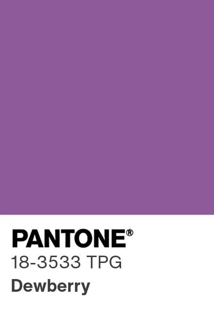 PANTONE 18-3533 TPG Dewberry - Pantone色号库|Pantone潘通中国官网