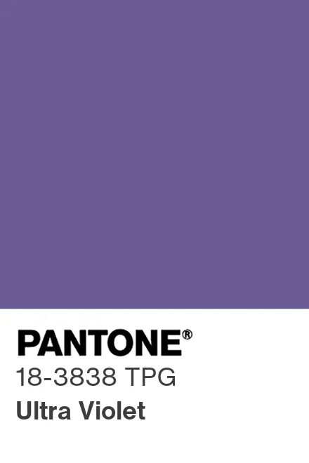 PANTONE 18-3838 TPG Ultra Violet - Pantone色号库|Pantone潘通中国官网