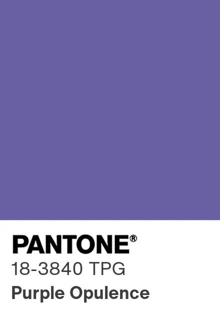 PANTONE 18-3840 TPG Purple Opulence - Pantone色号库|Pantone潘通中国官网