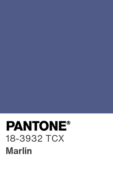 PANTONE 18-3932 TCX Marlin - Pantone色号库|Pantone潘通中国官网