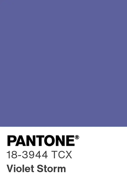 PANTONE 18-3944 TCX Violet Storm - Pantone色号库|Pantone潘通中国官网