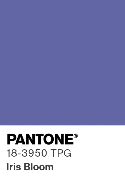 PANTONE 18-3950 TPG Iris Bloom - Pantone色号库|Pantone潘通中国官网