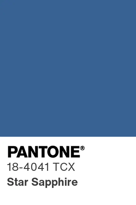 PANTONE 18-4041 TCX Star Sapphire - Pantone色号库|Pantone潘通中国官网