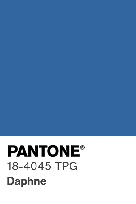 PANTONE 18-4045 TPG Daphne - Pantone色号库|Pantone潘通中国官网