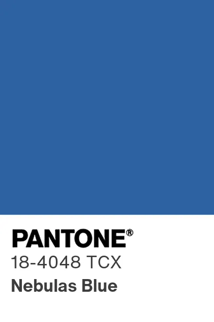 PANTONE 18-4048 TCX Nebulas Blue - Pantone色号库|Pantone潘通中国官网