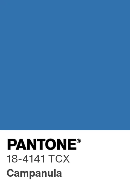 PANTONE 18-4141 TCX Campanula - Pantone色号库|Pantone潘通中国官网