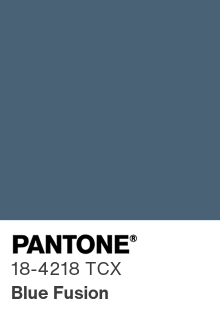 PANTONE 18-4218 TCX Blue Fusion - Pantone色号库|Pantone潘通中国官网