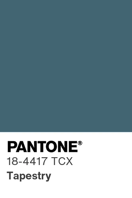 PANTONE 18-4417 TCX Tapestry - Pantone色号库|Pantone潘通中国官网