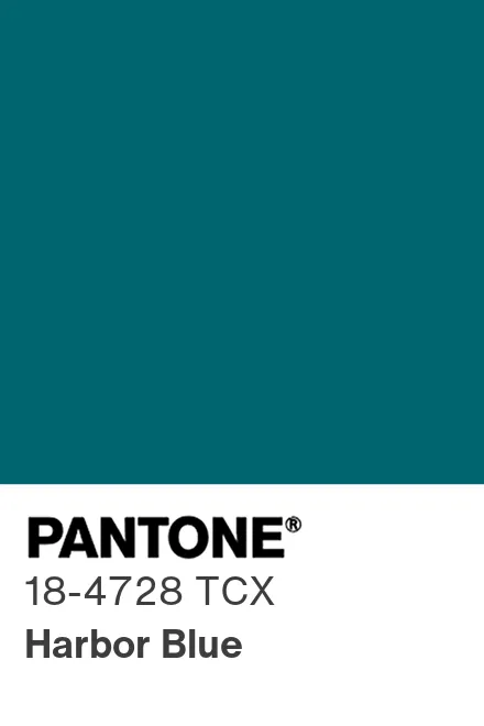 PANTONE 18-4728 TCX Harbor Blue - Pantone色号库|Pantone潘通中国官网