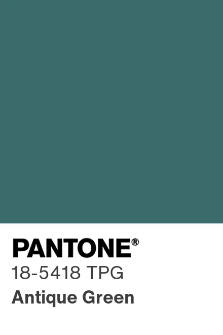 PANTONE 18-5418 TPG Antique Green - Pantone色号库|Pantone潘通中国官网