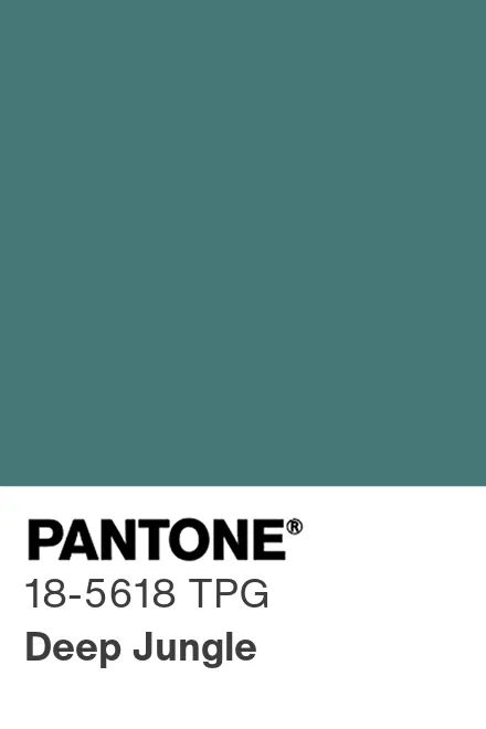 PANTONE 18-5618 TPG Deep Jungle - Pantone色号库|Pantone潘通中国官网