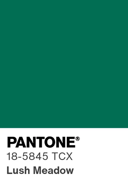 PANTONE 18-5845 TCX Lush Meadow - Pantone色号库|Pantone潘通中国官网