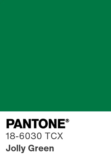 PANTONE 18-6030 TCX Jolly Green - Pantone色号库|Pantone潘通中国官网