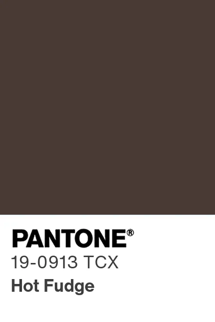 PANTONE 19-0913 TCX Hot Fudge - Pantone色号库|Pantone潘通中国官网