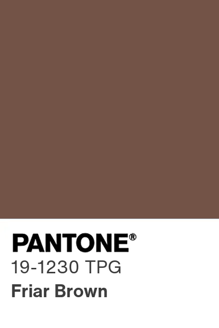 PANTONE 19-1230 TPG Friar Brown - Pantone色号库|Pantone潘通中国官网