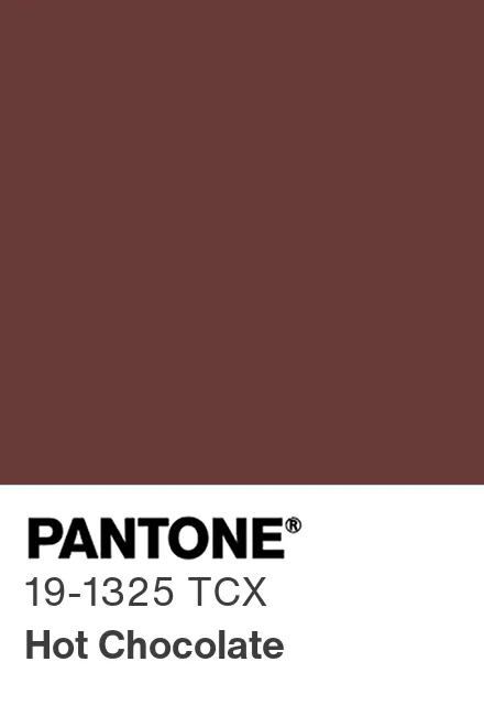 PANTONE 19-1325 TCX Hot Chocolate - Pantone色号库|Pantone潘通中国官网