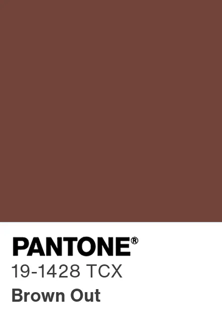 PANTONE 19-1428 TCX Brown Out - Pantone色号库|Pantone潘通中国官网