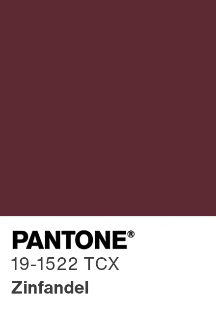 PANTONE 19-1522 TCX Zinfandel - Pantone色号库|Pantone潘通中国官网