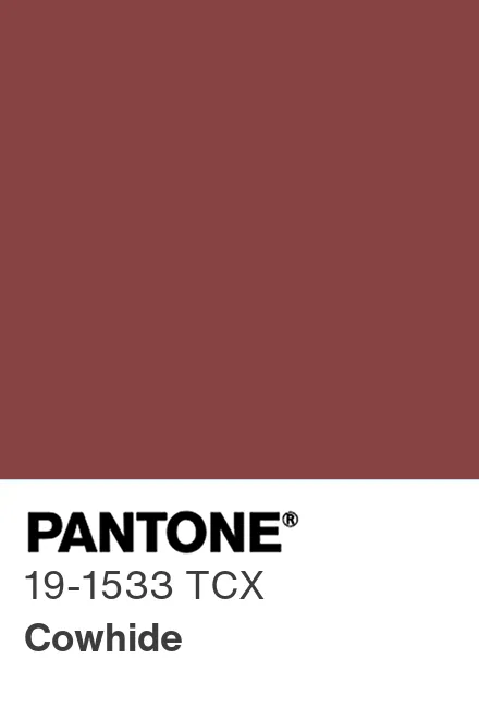 PANTONE 19-1533 TCX Cowhide - Pantone色号库|Pantone潘通中国官网