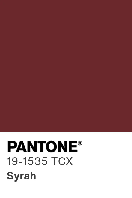 PANTONE 19-1535 TCX Syrah - Pantone色号库|Pantone潘通中国官网