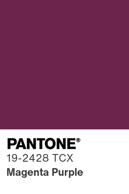 PANTONE 19-2428 TCX Magenta Purple - Pantone色号库|Pantone潘通中国官网