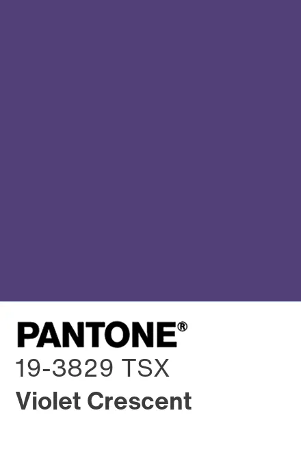 PANTONE 19-3829 TSX Violet Crescent - Pantone色号库|Pantone潘通中国官网
