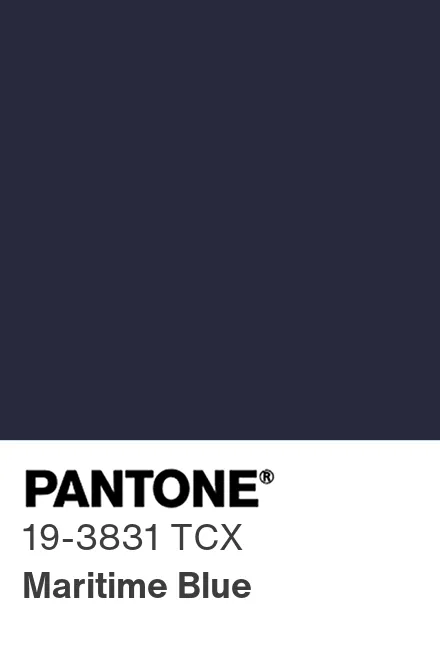 PANTONE 19-3831 TCX Maritime Blue - Pantone色号库|Pantone潘通中国官网