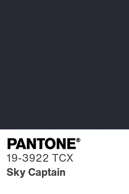 PANTONE 19-3922 TCX Sky Captain - Pantone色号库|Pantone潘通中国官网