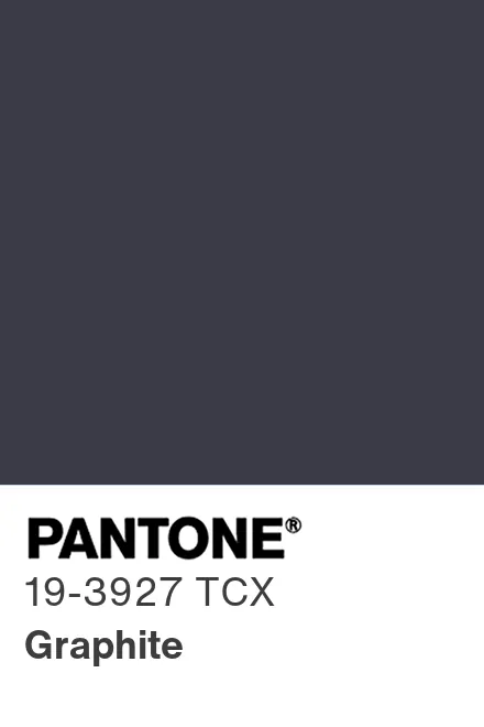 PANTONE 19-3927 TCX Graphite - Pantone色号库|Pantone潘通中国官网 PANTONE 19-3927 TCX Graphite - Pantone色号库|Pantone潘通中国官网