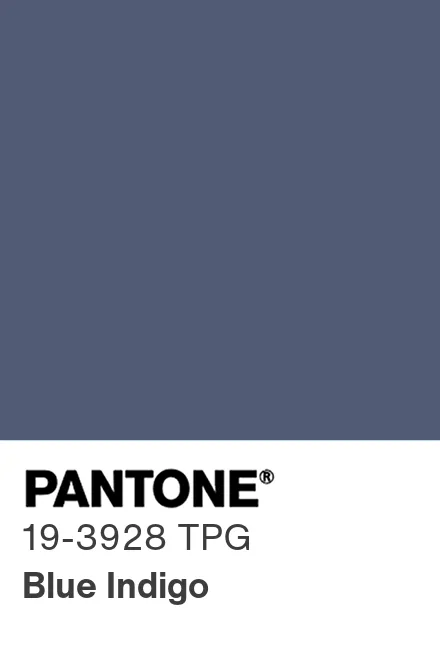 PANTONE 19-3928 TPG Blue Indigo - Pantone色号库|Pantone潘通中国官网
