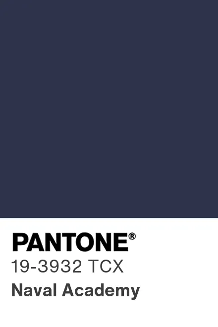 PANTONE 19-3932 TCX Naval Academy - Pantone色号库|Pantone潘通中国官网